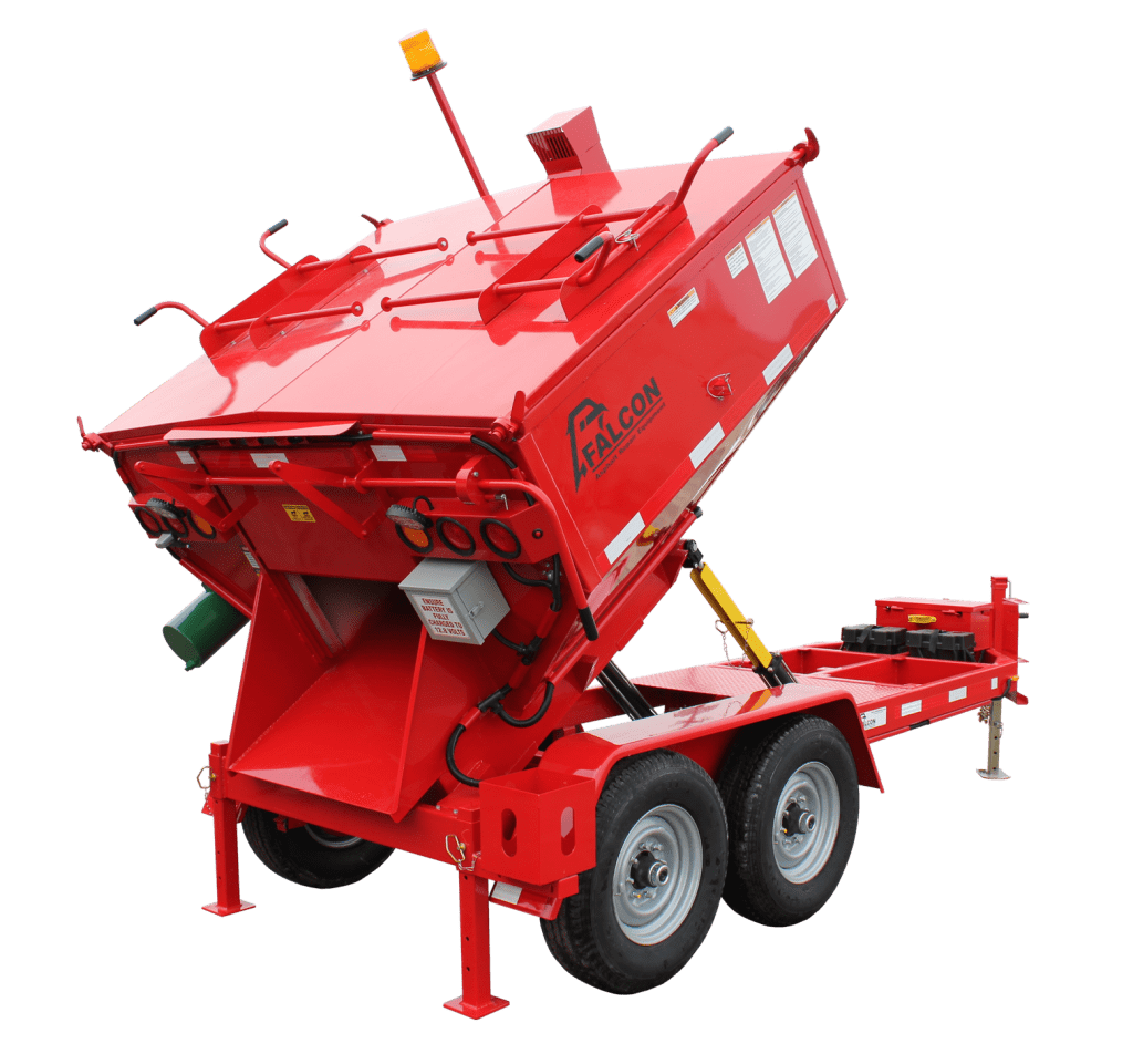 Asphalt Hot Boxes & Recyclers | Falcon Asphalt Repair Equipment