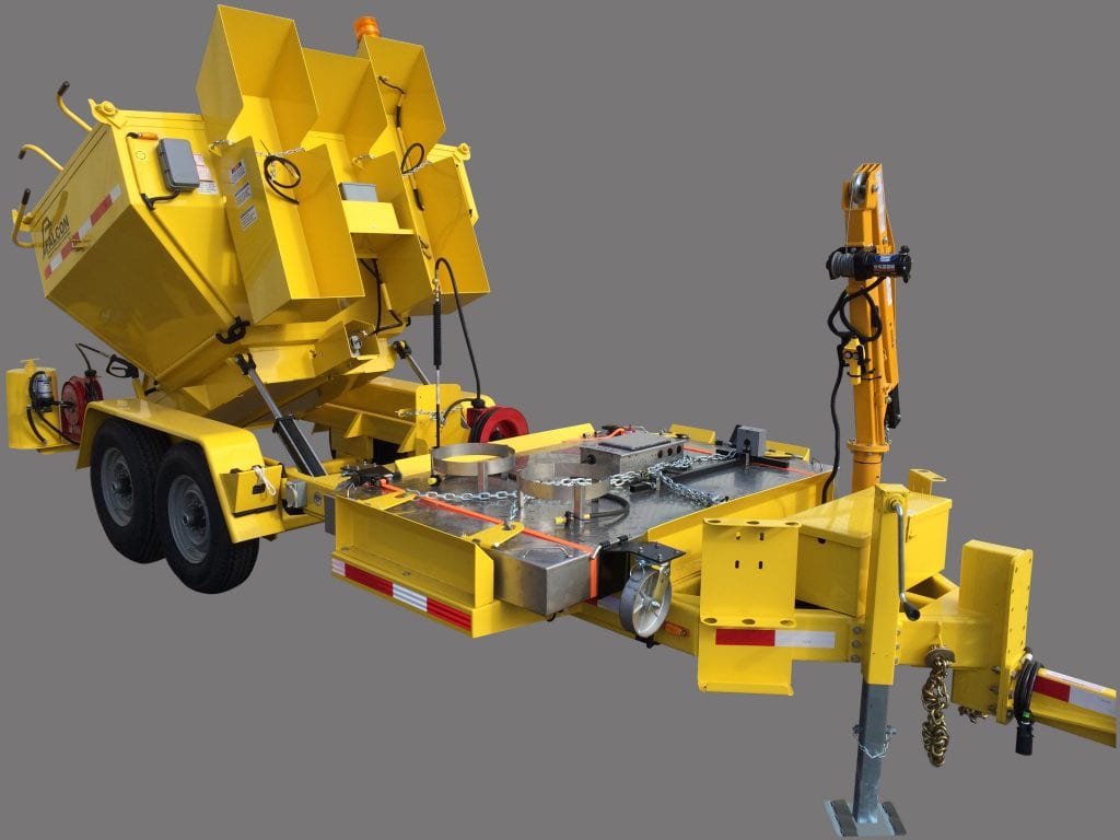 4-Ton Hot Box Trailer | Falcon Asphalt Repair Equipment