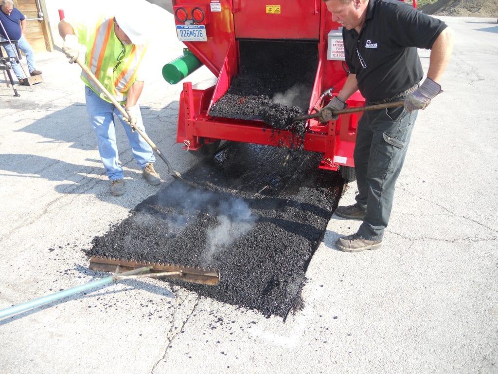 4-Ton Hot Box Trailer | Falcon Asphalt Repair Equipment