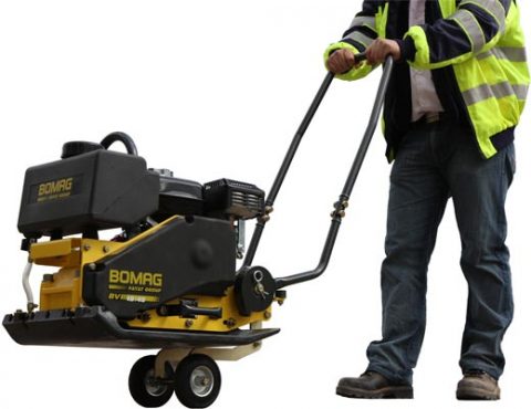 Plate Compactor Wheels - Falcon Asphalt Repair Equipment