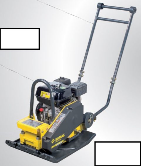 Plate Compactor Bomag (BVP10/36-2) 14 x 22 plate – w/o water - Falcon ...